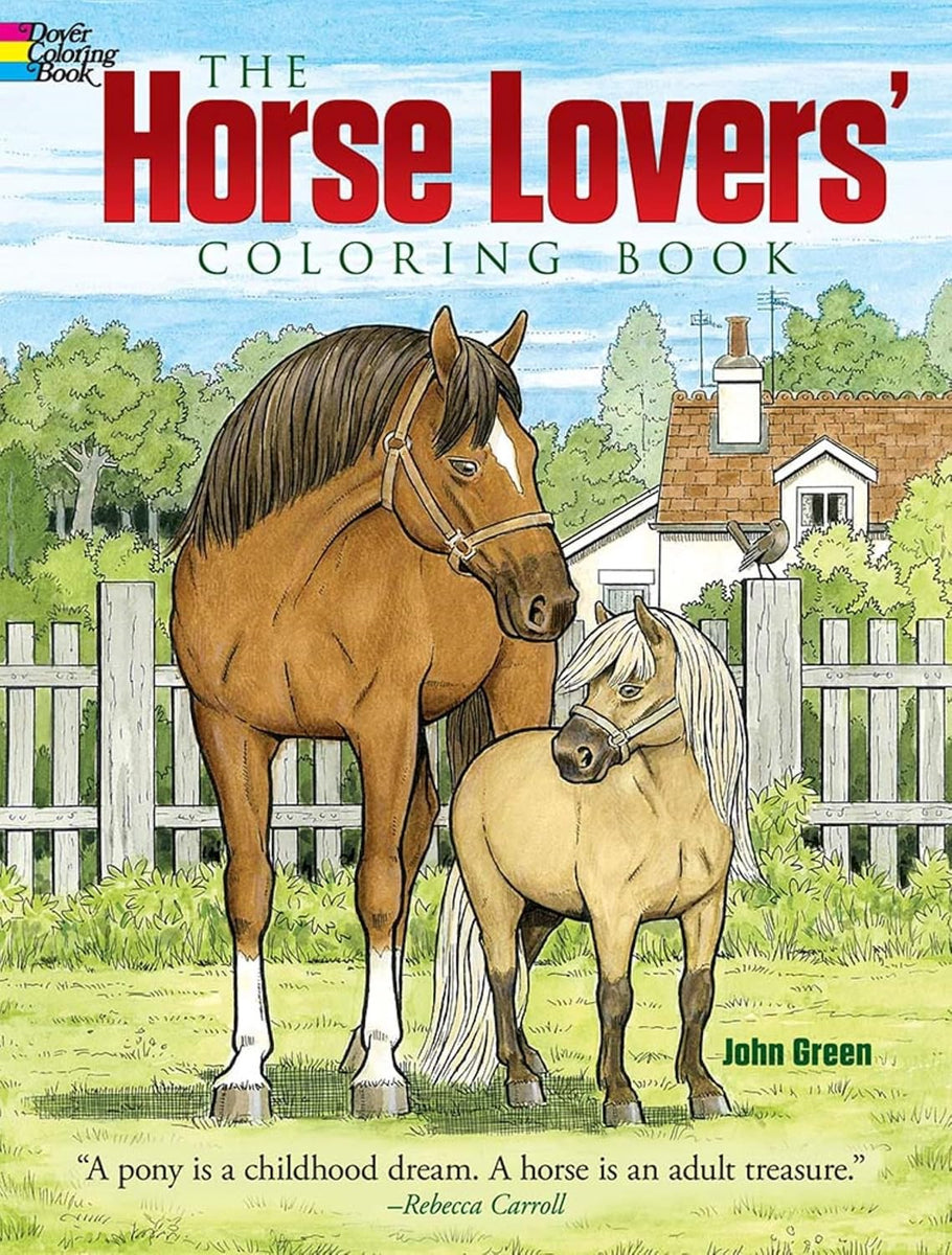 Horse Lovers' Coloring Book – Treehouse Toys