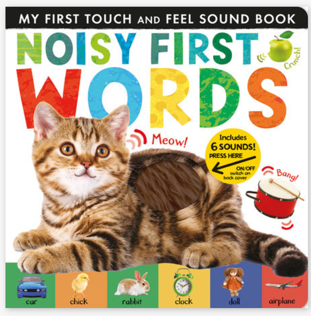 My First Touch & Feel Sound Book | Noisy First Words – Treehouse Toys