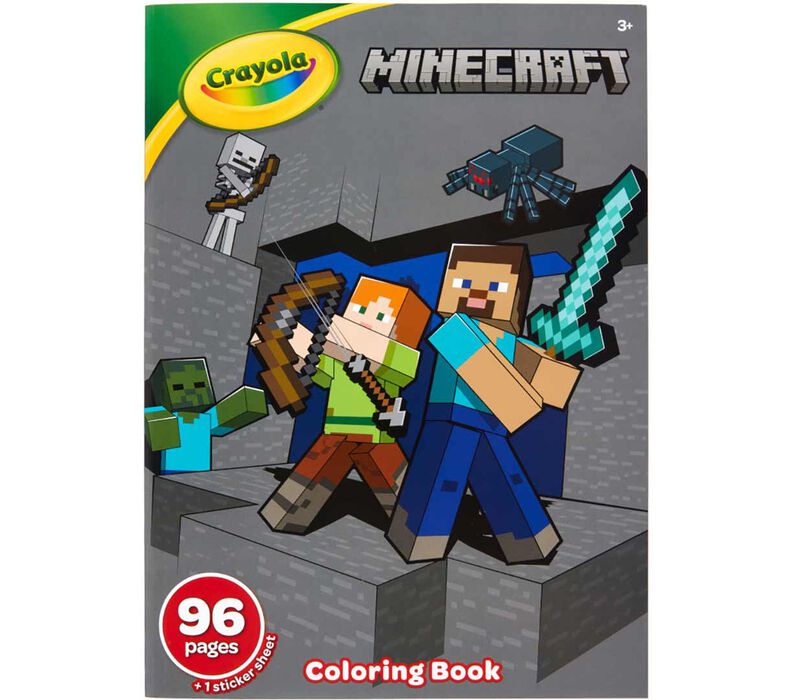 Minecraft Coloring Book – Treehouse Toys
