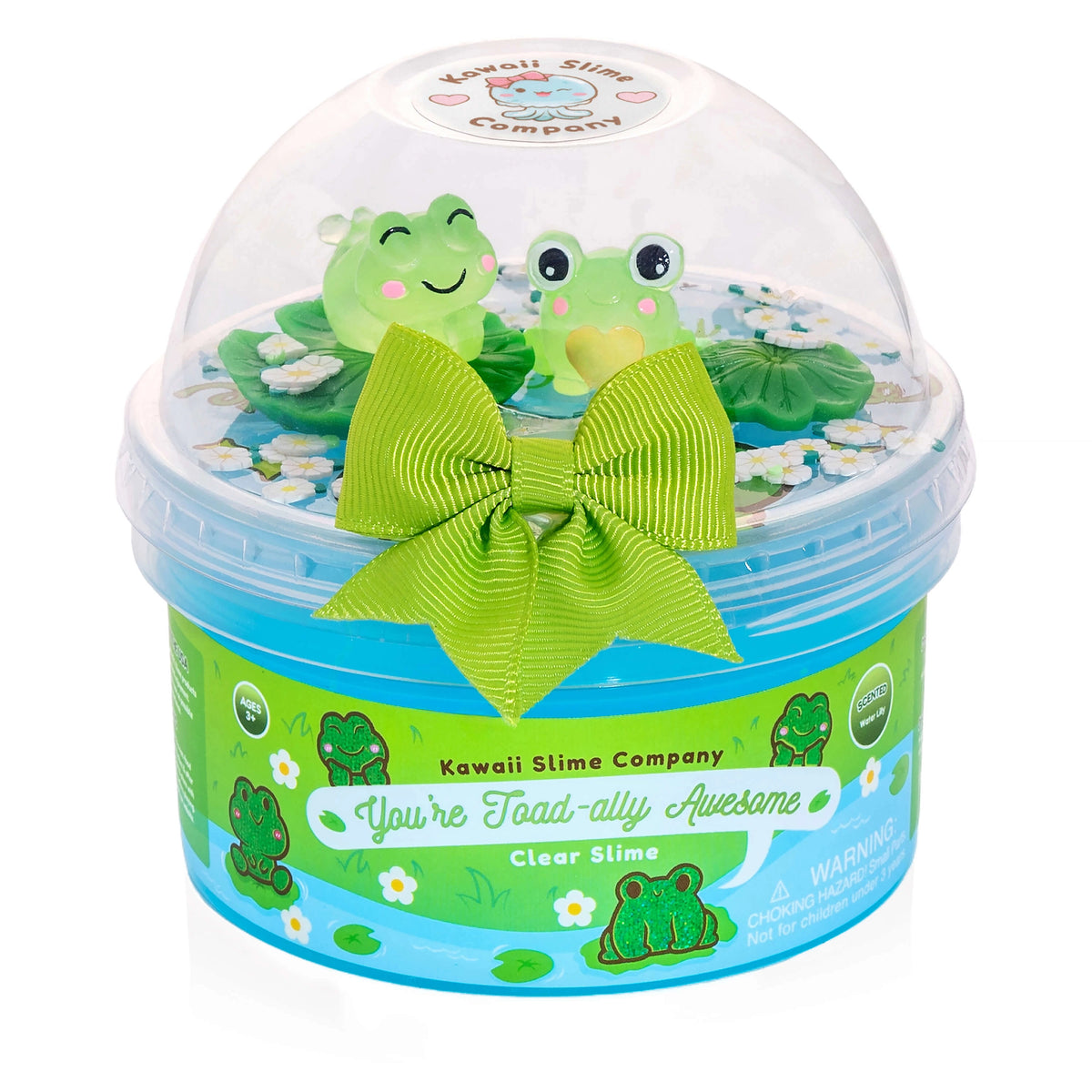 You're Toad-ally Awesome Clear Slime – Treehouse Toys