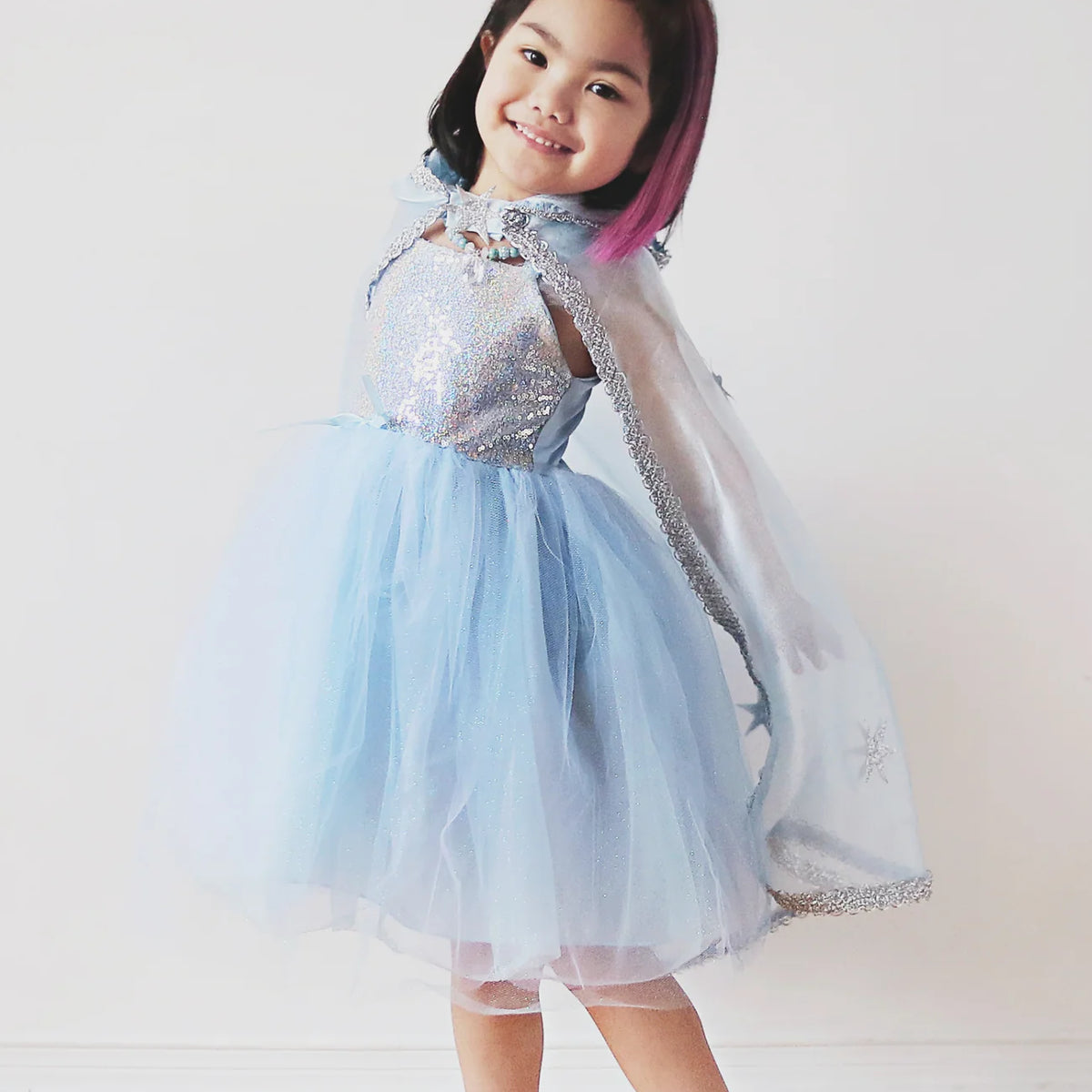 Snow Queen Cape | Size 5-6 – Treehouse Toys
