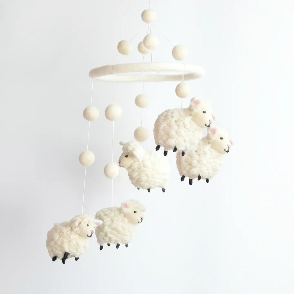 Felt Mobile | Sheep – Treehouse Toys