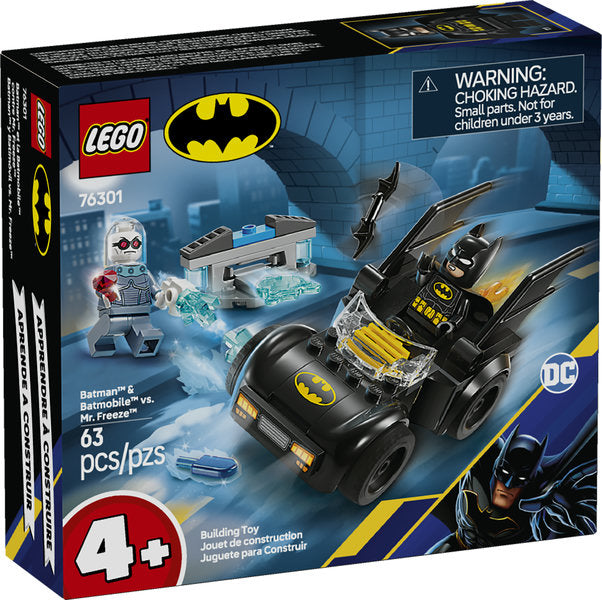 Super Heroes DC Batman & Batmobile vs Mr. Freeze – Treehouse Toys