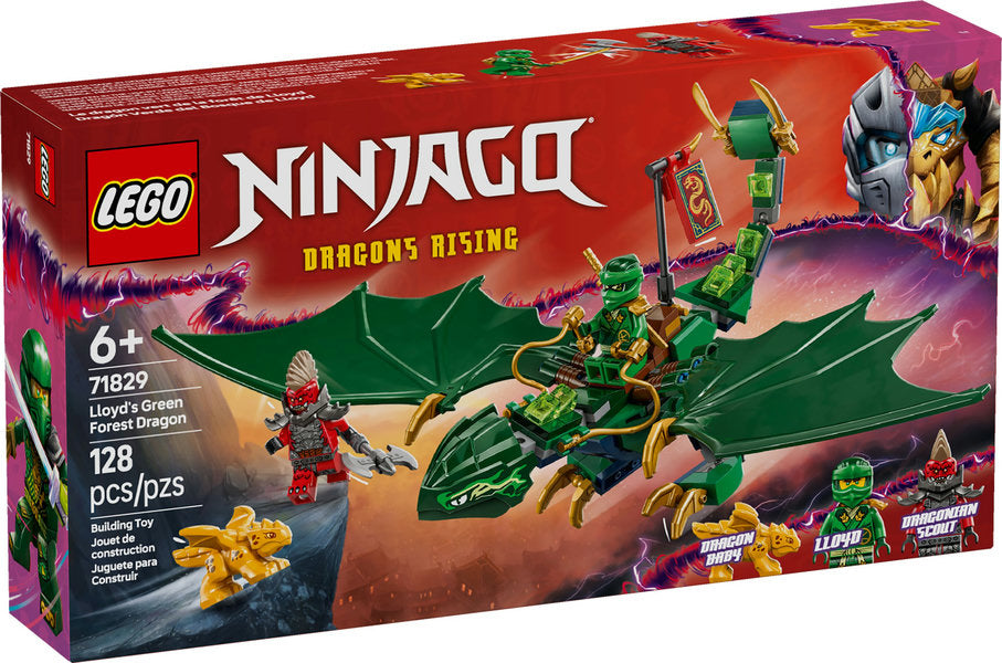 Ninjago Lloyd's Green Forest Dragon – Treehouse Toys