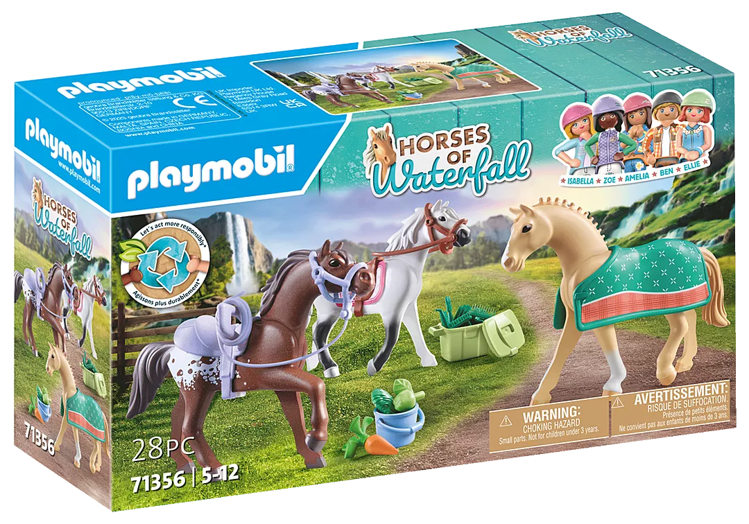 Horses of Waterfall | Three Horse Set – Treehouse Toys