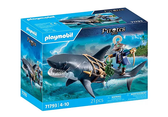 Pirates | Giant Shark with Pirate – Treehouse Toys