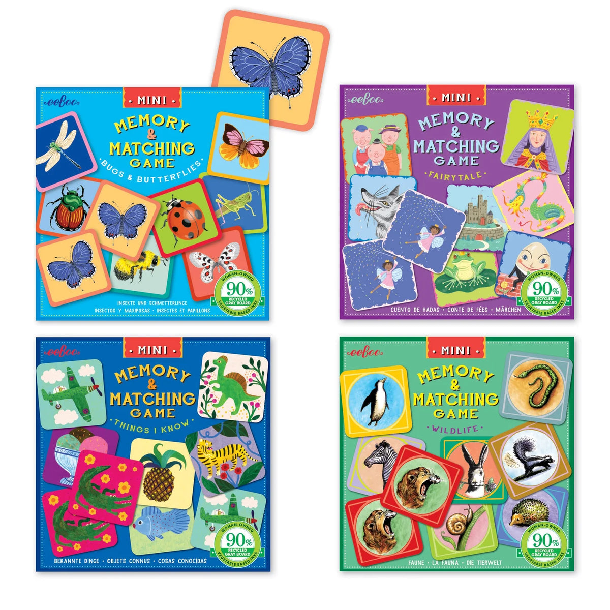 Mini Memory & Matching Game – Treehouse Toys