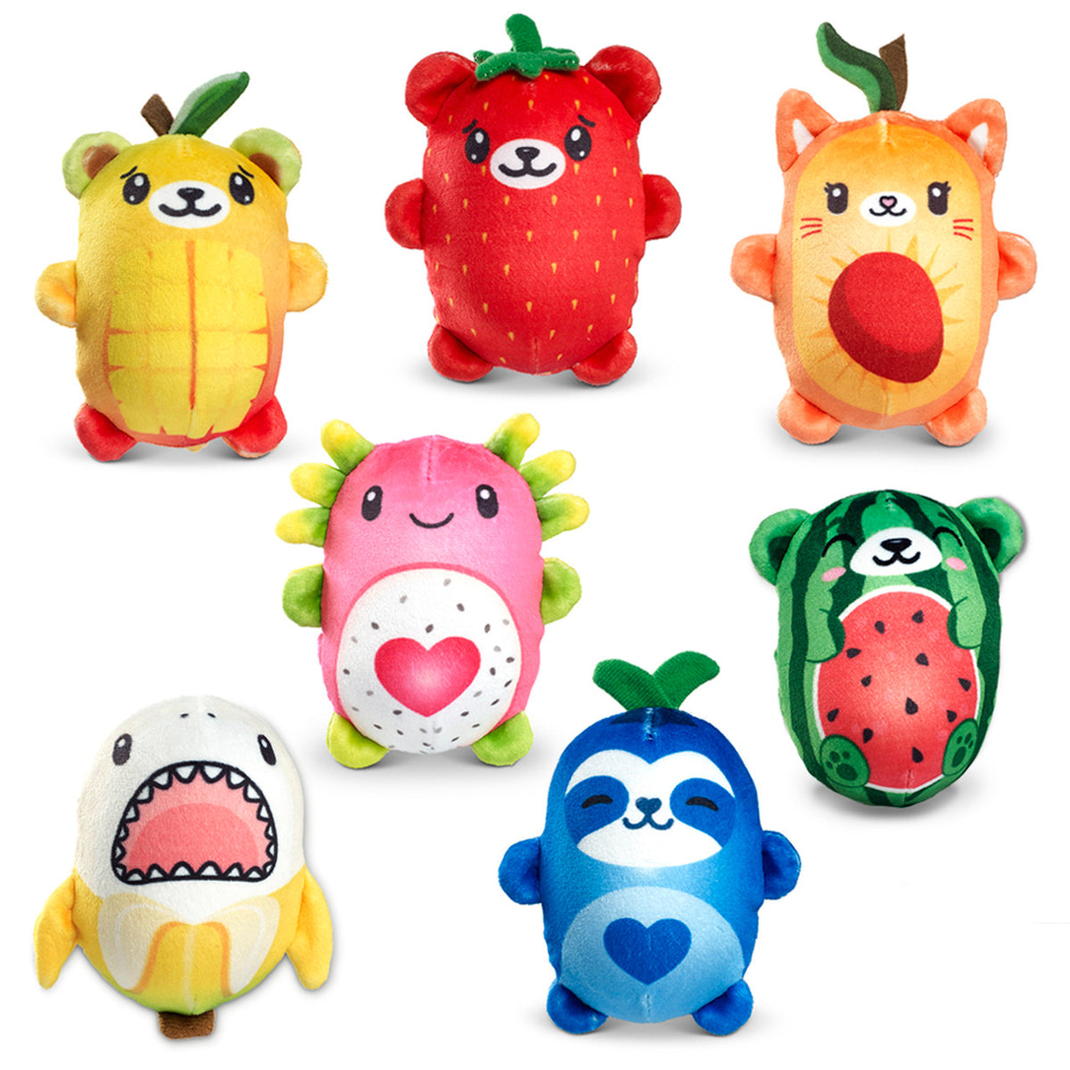 Bubble Stuffed Squishy Friend Fruit – Treehouse Toys