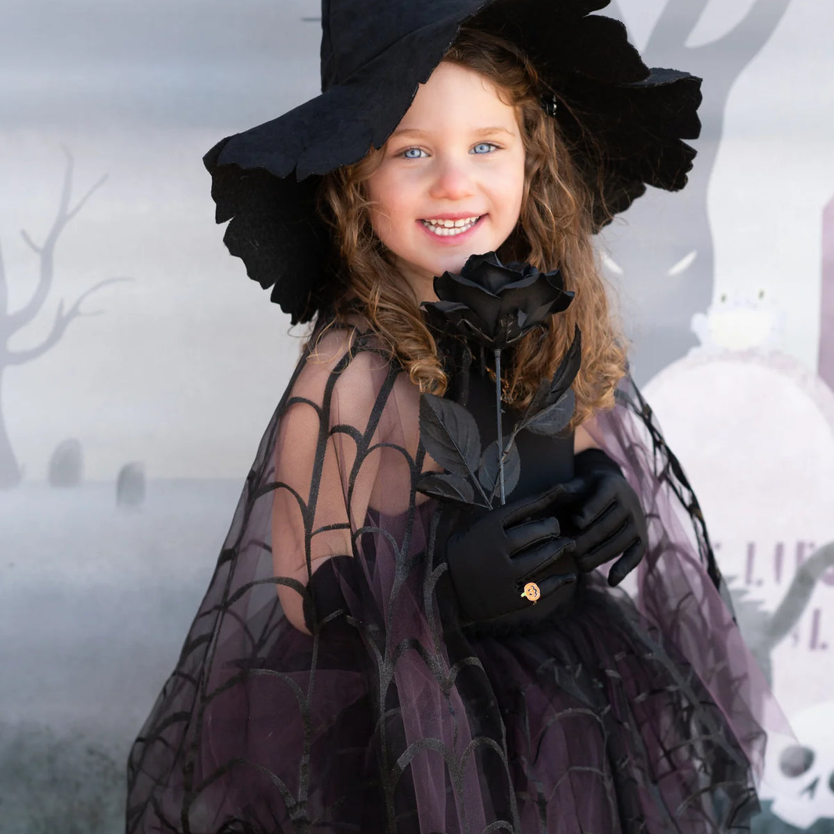 Spider Witch Tutu & Cape | Size 5-6 – Treehouse Toys