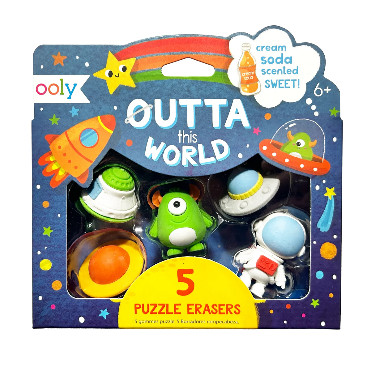 Outta this World Puzzle Erasers – Treehouse Toys