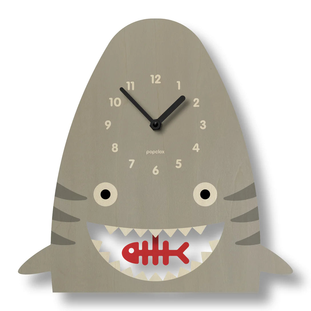 Wood Pendulum Clock | Shark – Treehouse Toys