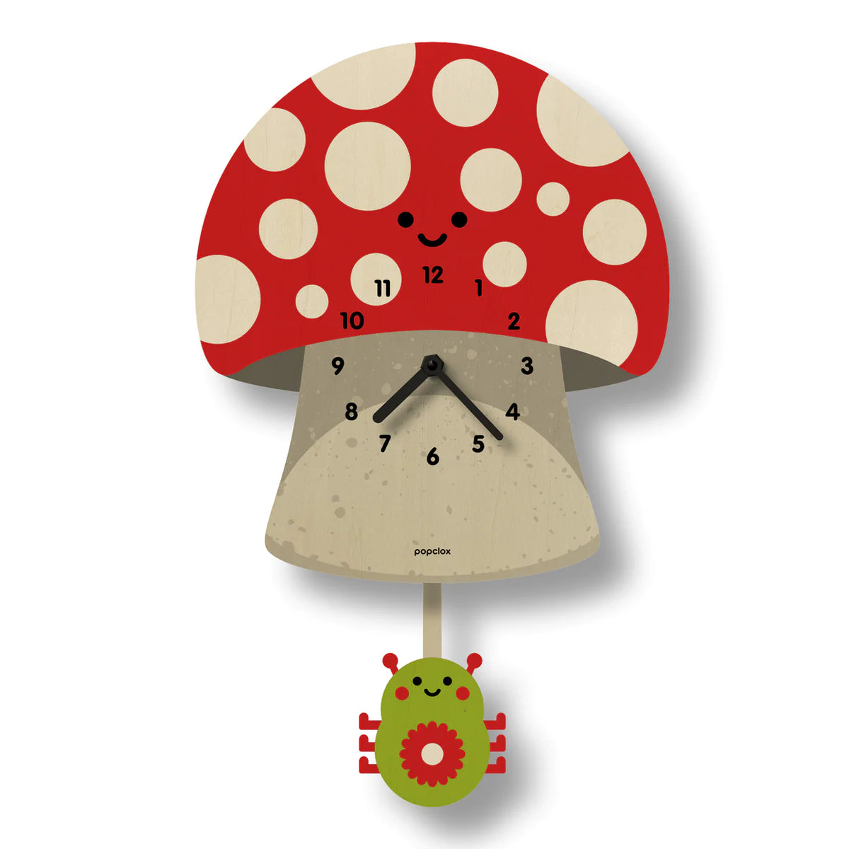 Wood Pendulum Clock | Mushroom – Treehouse Toys