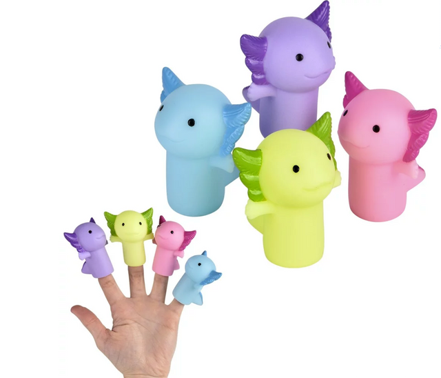 Axolotl Finger Puppet – Treehouse Toys