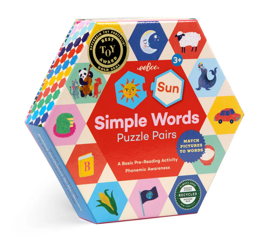 Simple Words Puzzle Pairs – Treehouse Toys