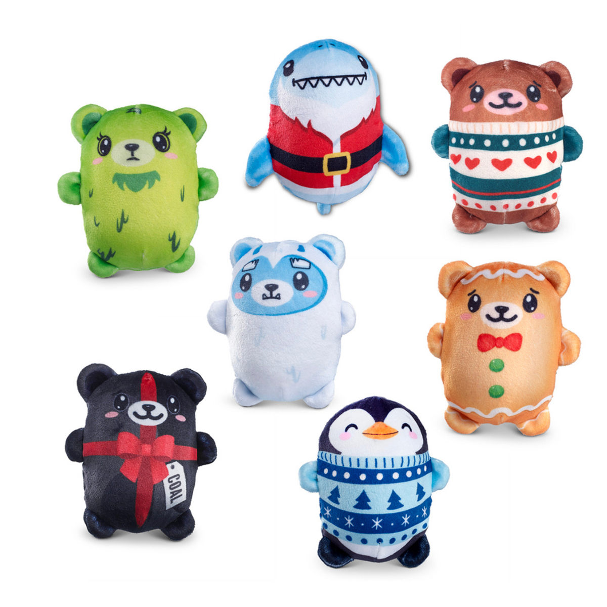 Bubble Stuffed Squishy Friends Holiday – Treehouse Toys