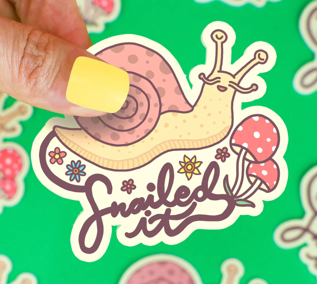 Snailed It Sticker – Treehouse Toys