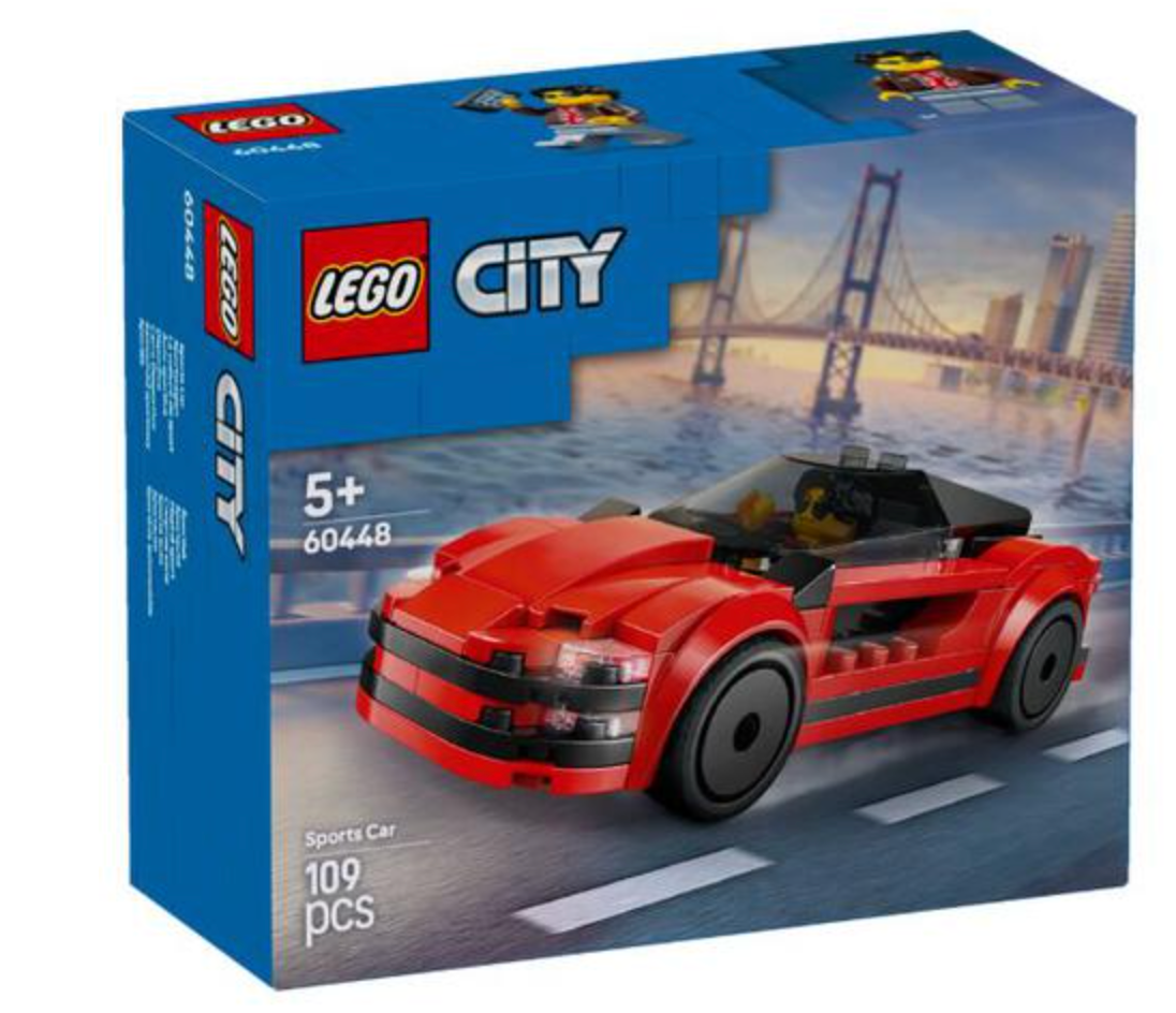 City Red Sports Car – Treehouse Toys