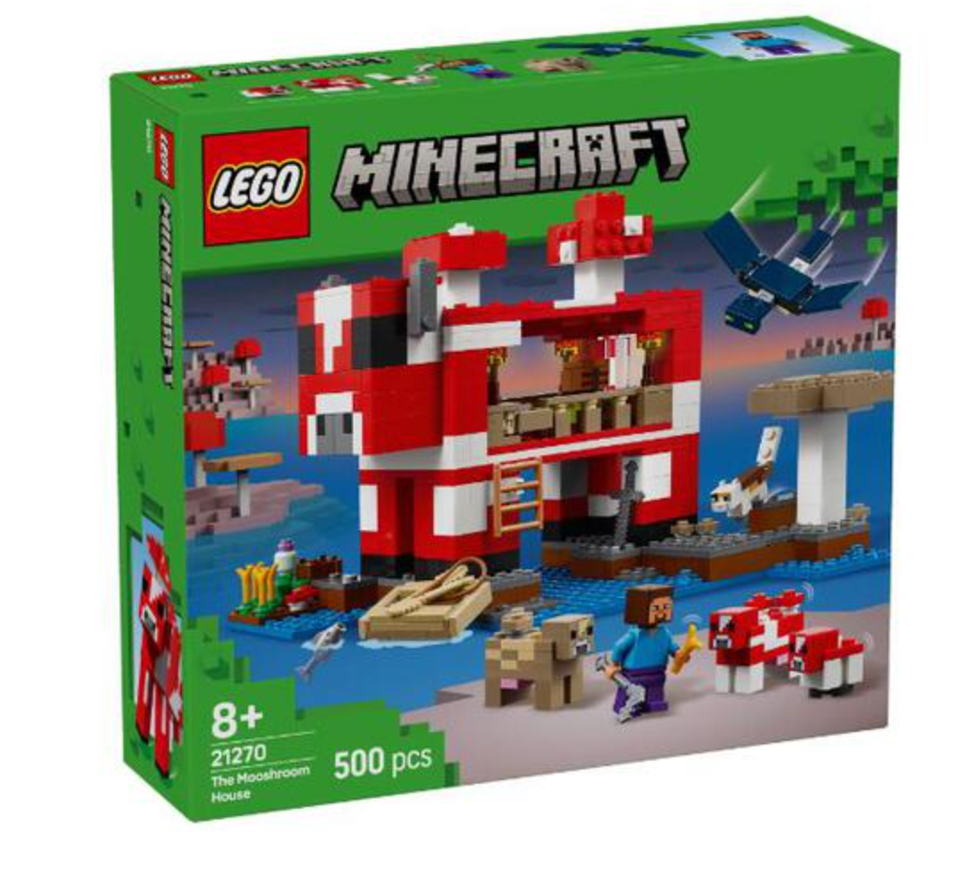 Minecraft The Mooshroom House – Treehouse Toys