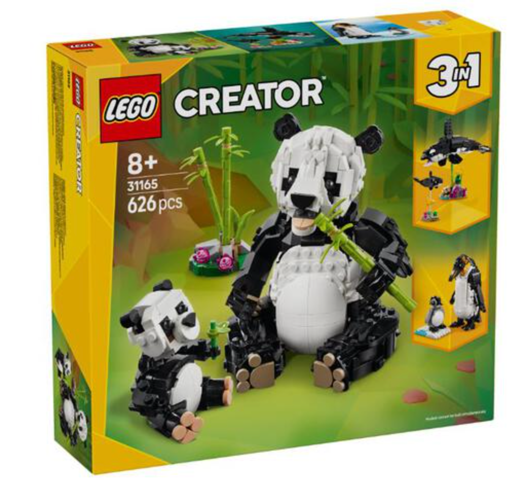 Creator Wild Animals: Panda Family – Treehouse Toys