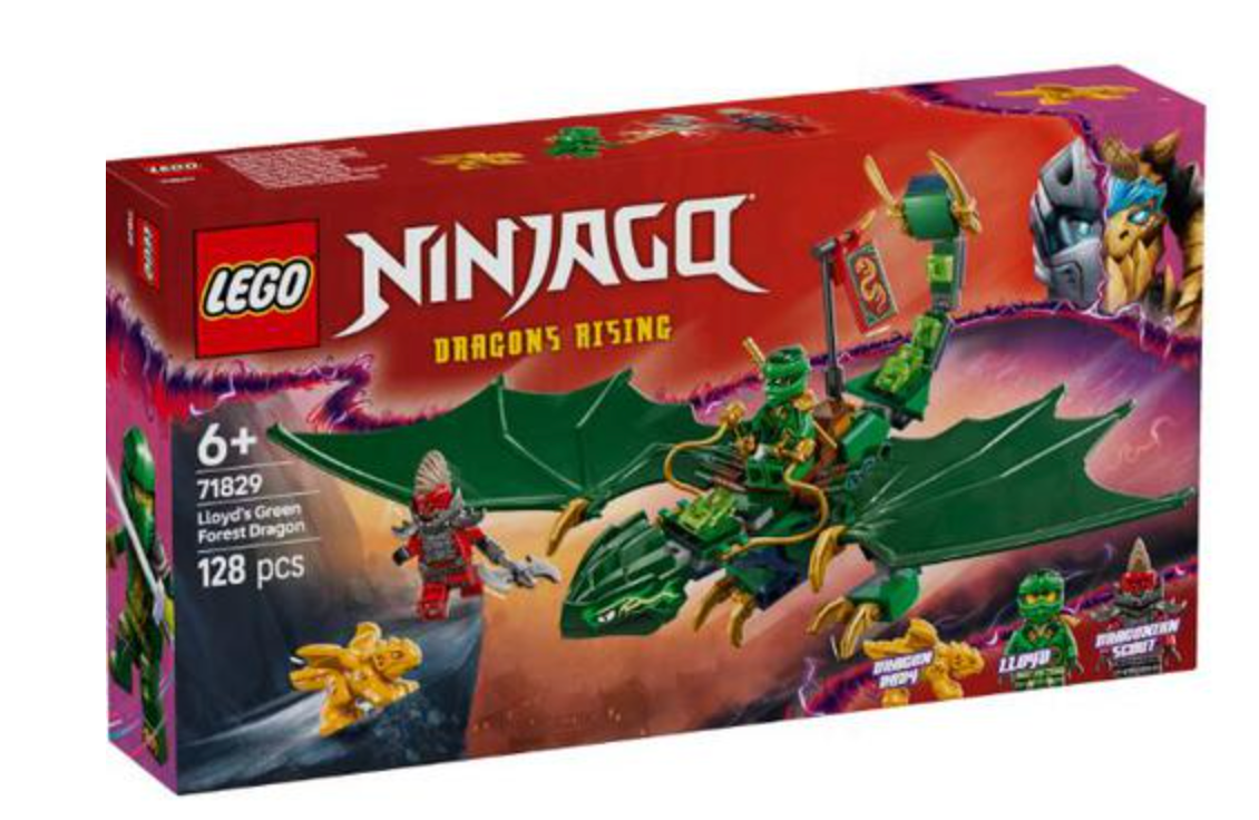 Ninjago Lloyd's Green Forest Dragon – Treehouse Toys