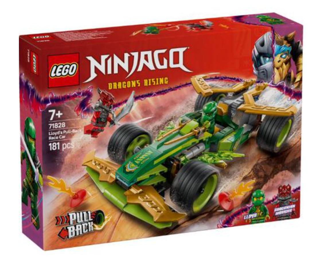Ninjago Lloyd's Pull-Back Race Car – Treehouse Toys