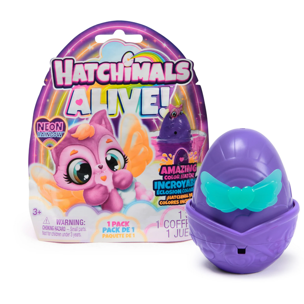 Hatchimals Alive Neon Rainbow Blind Box – Treehouse Toys