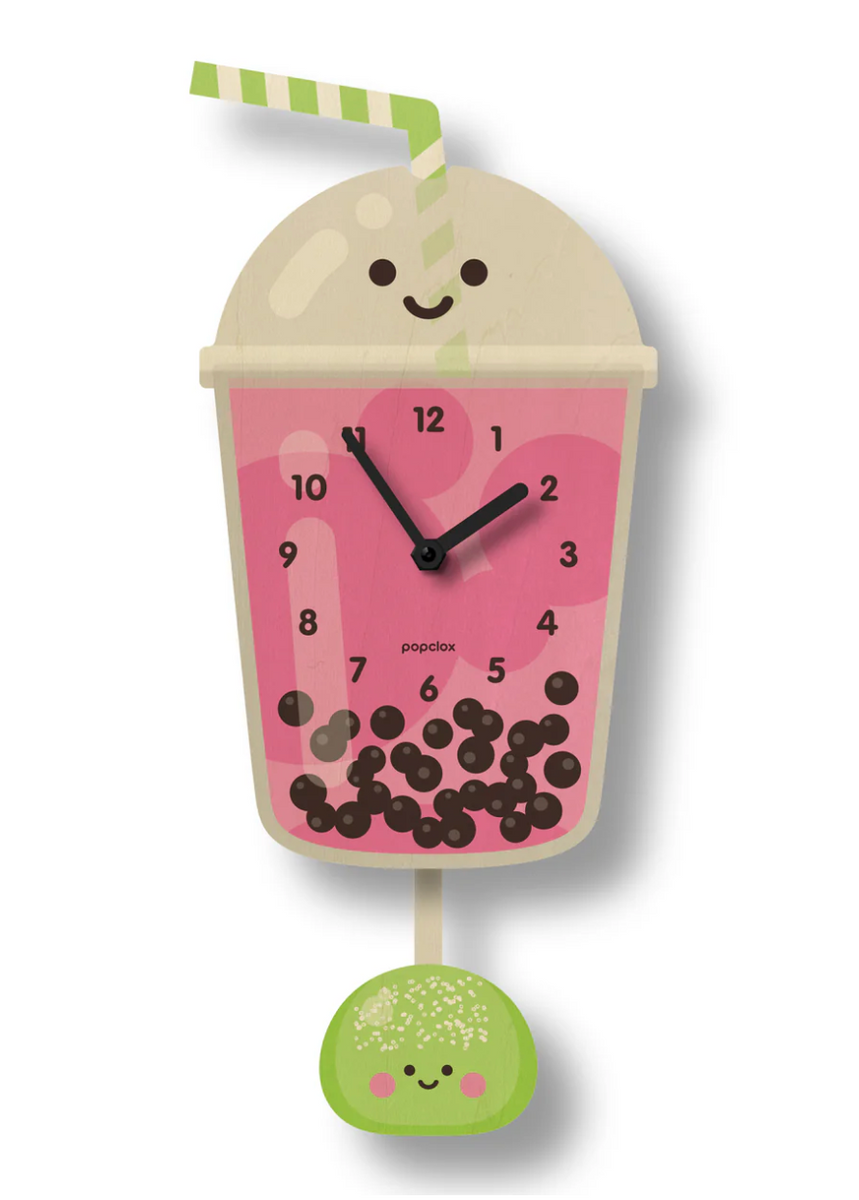Wood Pendulum Clock | Bubble Tea – Treehouse Toys