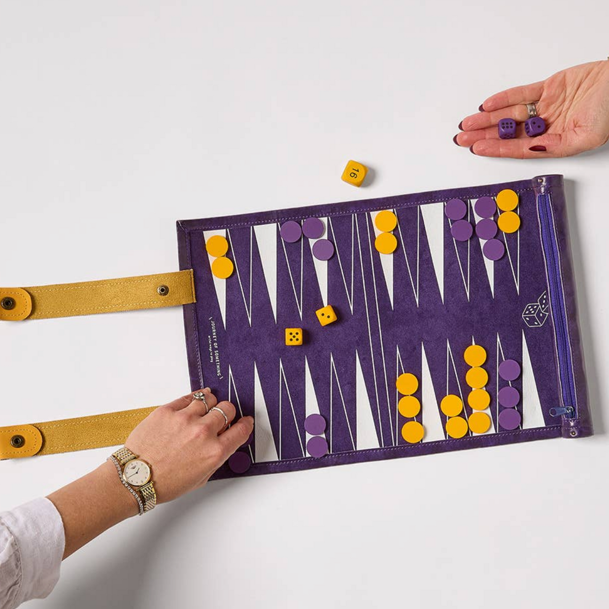 Portable Roll-Up Backgammon – Treehouse Toys