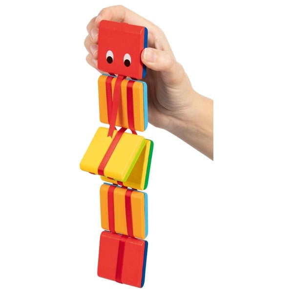 Rainbow Wooden Cascade Snake – Treehouse Toys