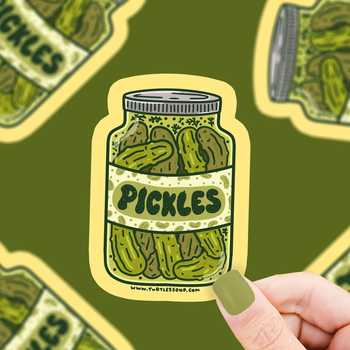 Pickle Jar Sticker – Treehouse Toys