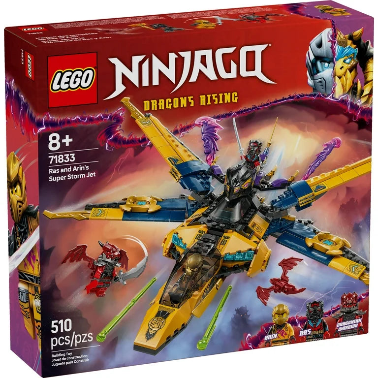 Ninjago Ras and Arin's Super Storm Jet – Treehouse Toys