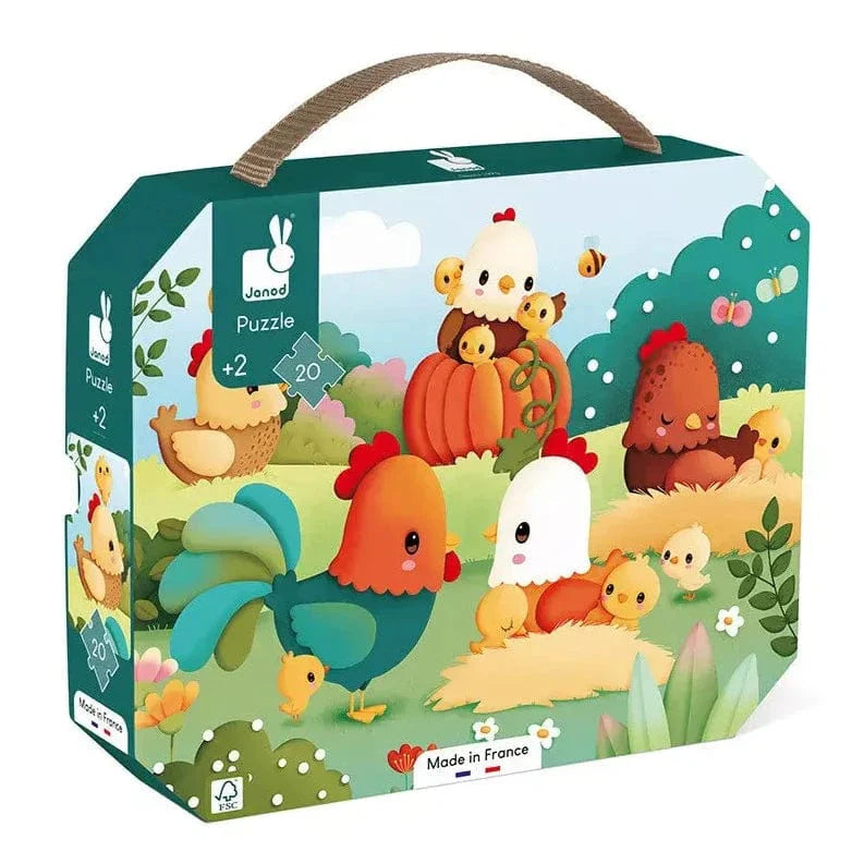 20pc Welcome to the Farm Suitcase Puzzle – Treehouse Toys