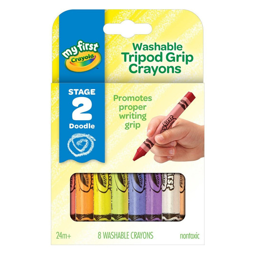 Washable Tripod Crayons – Treehouse Toys
