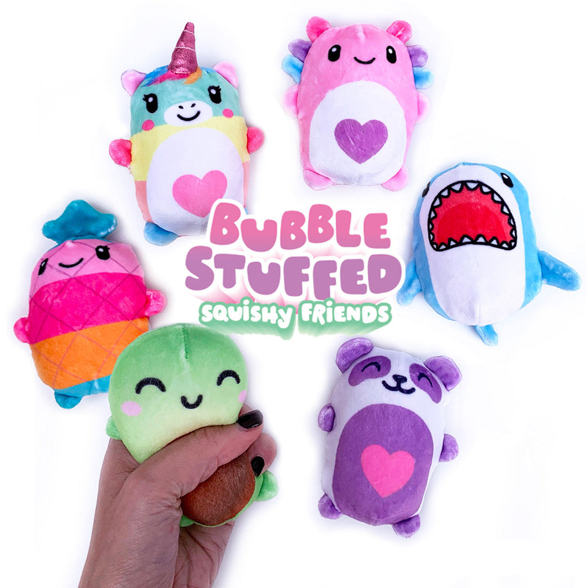 Bubble Stuffed Squishy Friend – Treehouse Toys