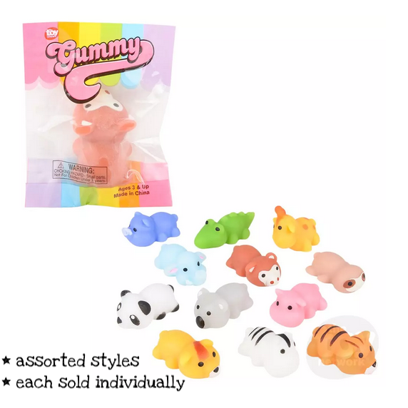 Squishy Gummy Zoo Animal – Treehouse Toys
