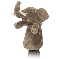 Elephant Stage Puppet – Treehouse Toys