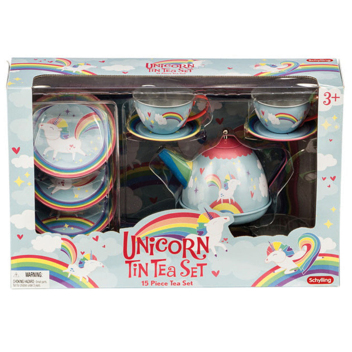 Unicorn Tin Tea Set – Treehouse Toys